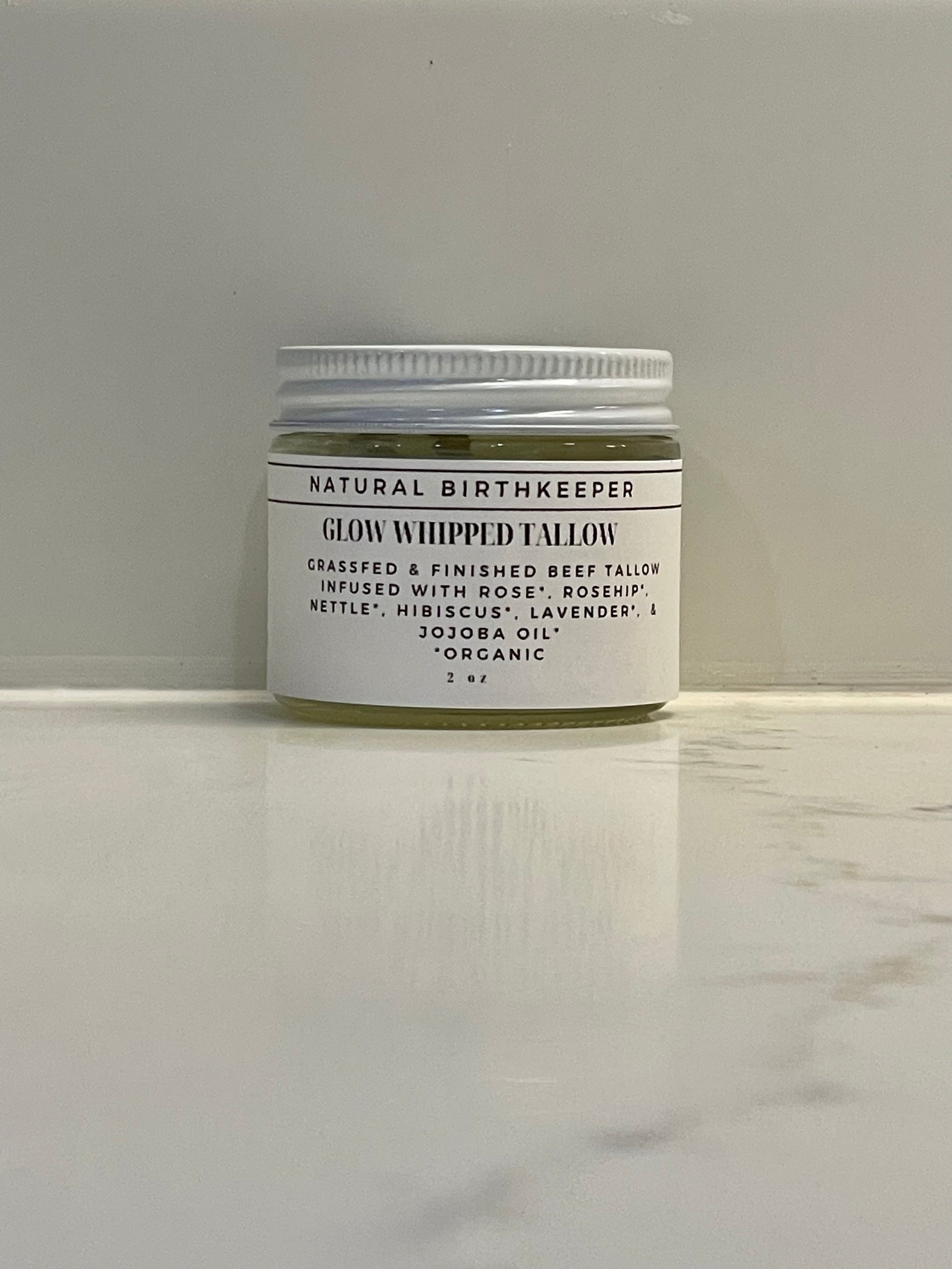 Glow Whipped Tallow – Natural Birthkeeper